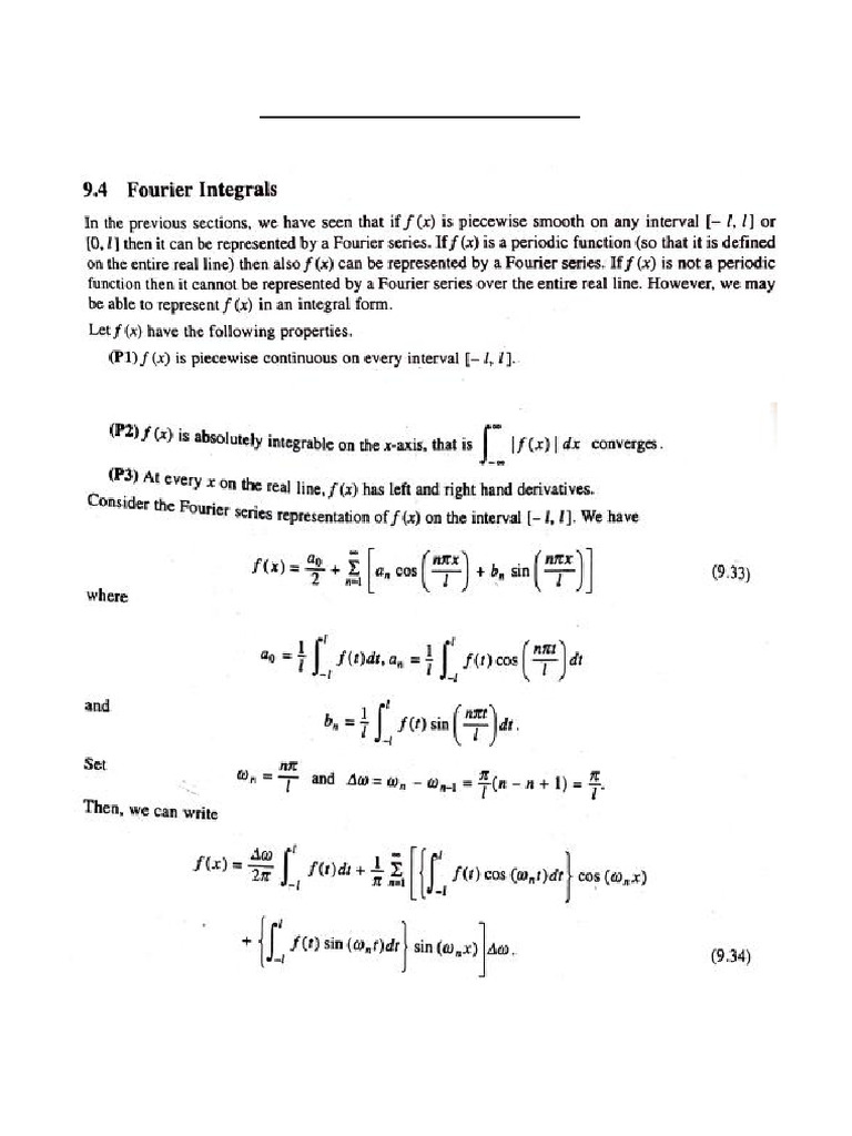 Fourier Transformation | PDF | Functional Analysis | Algebra