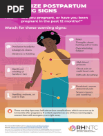 Post-Birth Warning Signs to Watch For | PDF | Postpartum Period ...