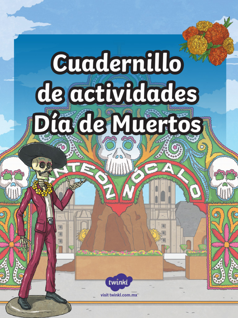Sa DF 1665438244 Cuadernillo Actividades Dia de Muertos Primaria Alta ...