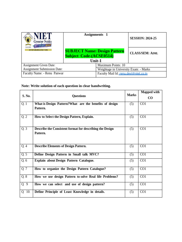 DP Assignments 1 | PDF | Art | Computers
