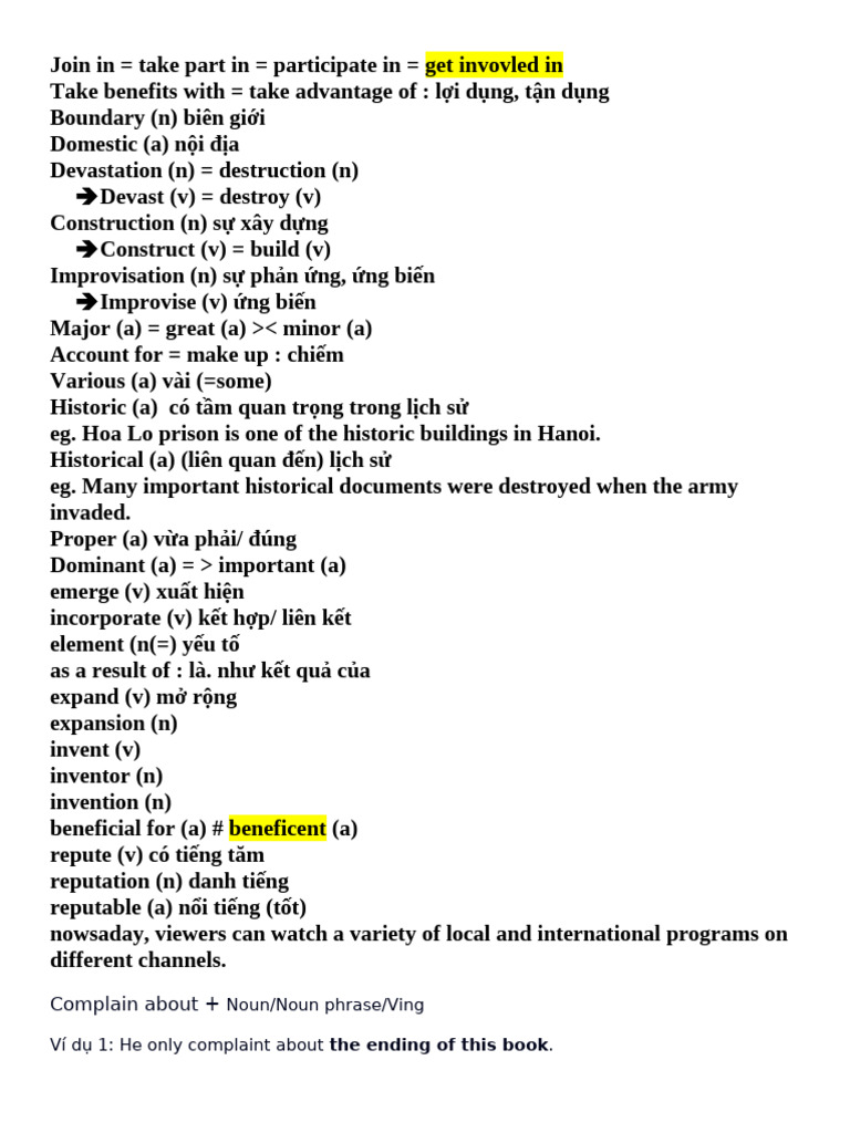 Word Forms | PDF