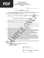 Form - SEC Petition For Lifting Revocation | PDF