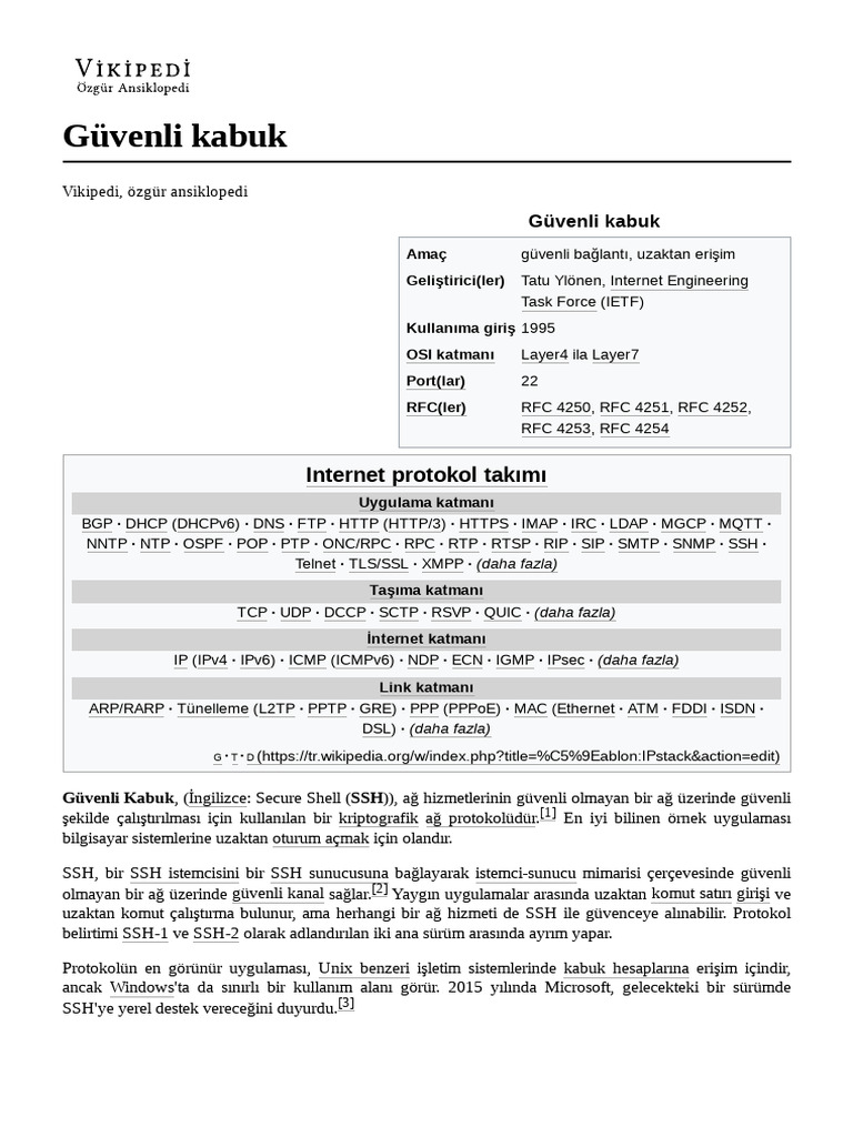 Güvenli Kabuk | PDF