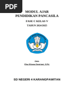 Modul Ajar PPKN - Pancasila, Simbol, Dan Contoh Pengamalannya. - Fase A | PDF
