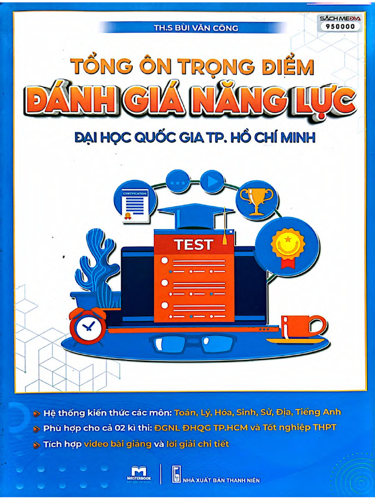eBook Tổng Ôn Trọng Điểm Đánh Giá Năng Lực Đhqg Hcm Thầy Bùi Văn Công | PDF