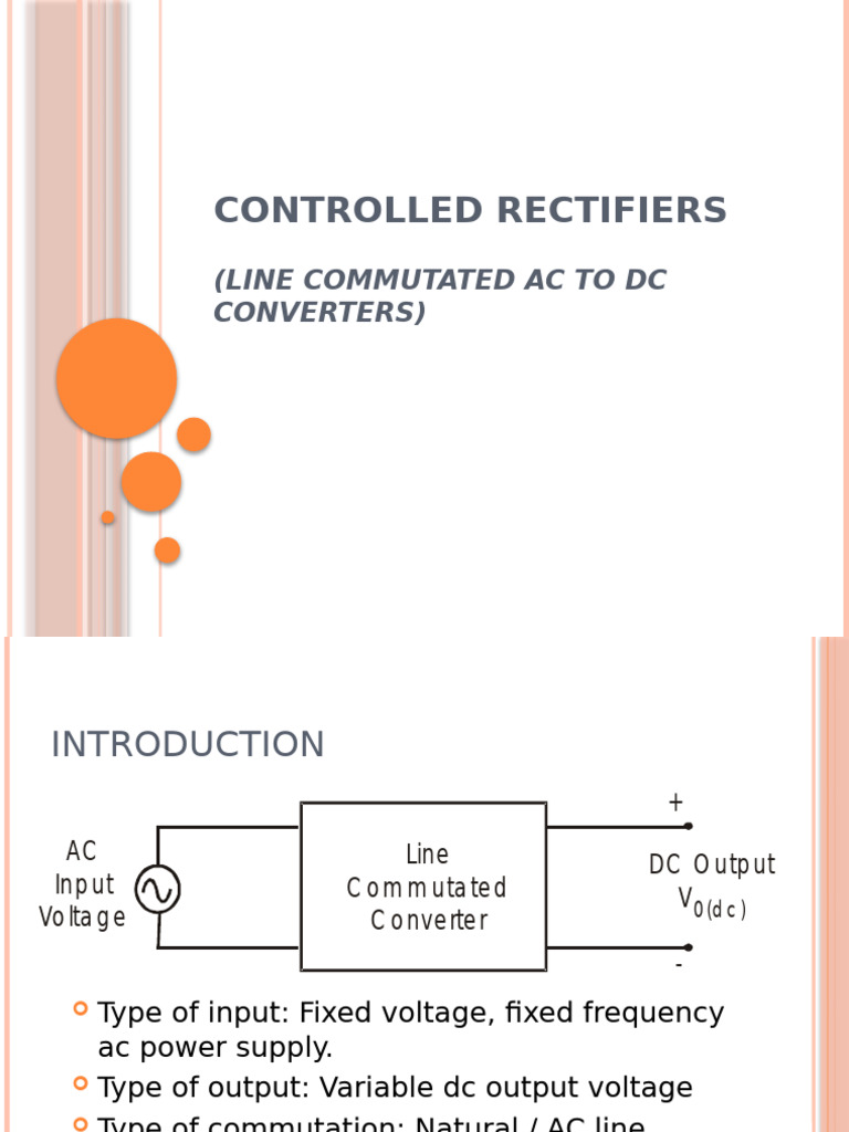 Controlled Rectifiers | PDF | Rectifier | Power (Physics)