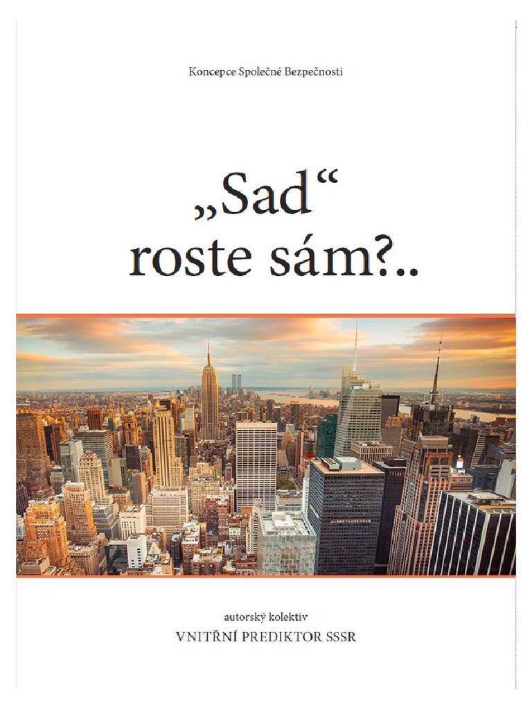 KSB - Sad Roste Sám | PDF