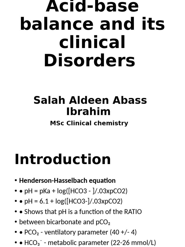 Acid-Base balan-WPS Office | PDF | Science & Mathematics