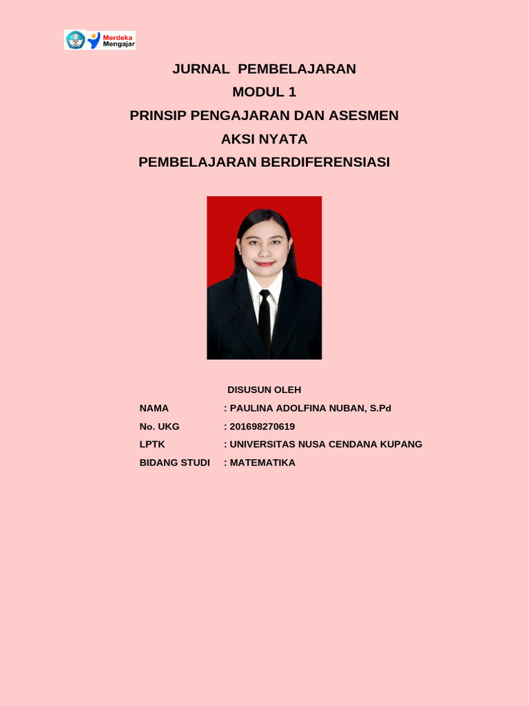 JURNAL AKSI NYATA PPG Modul 1 | PDF