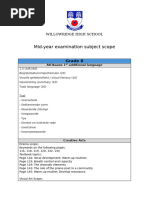 Gr8 Exam Booklet Scope MayJune 2025 | PDF