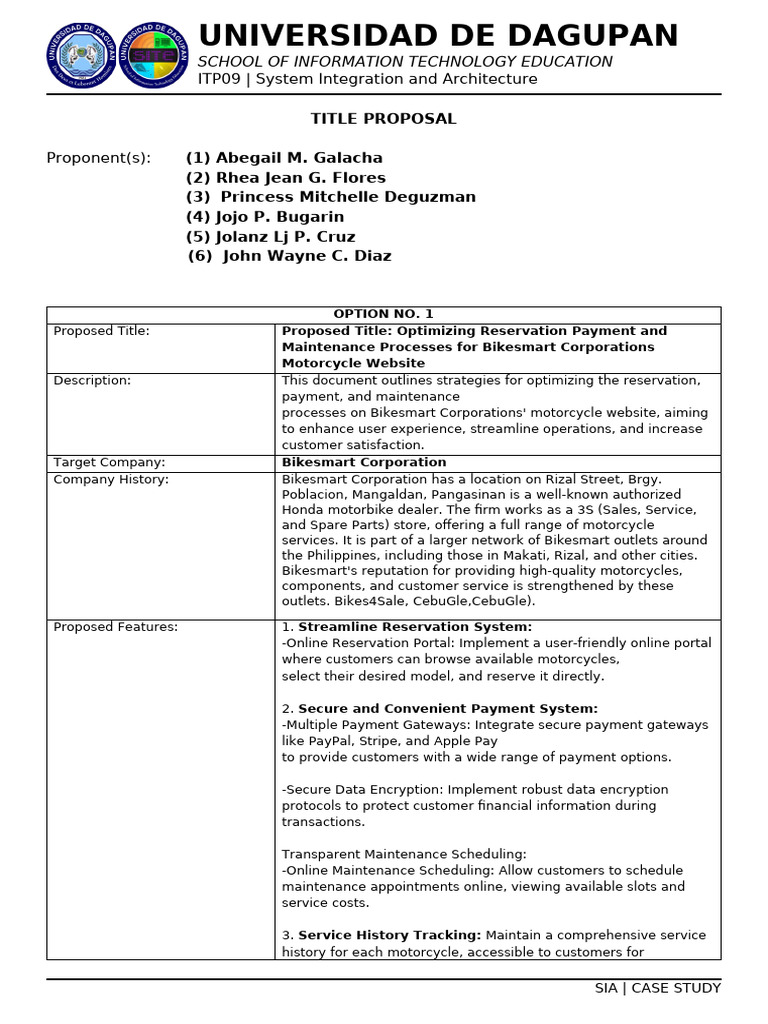 Title-proposal | PDF | Educational Technology | Computing