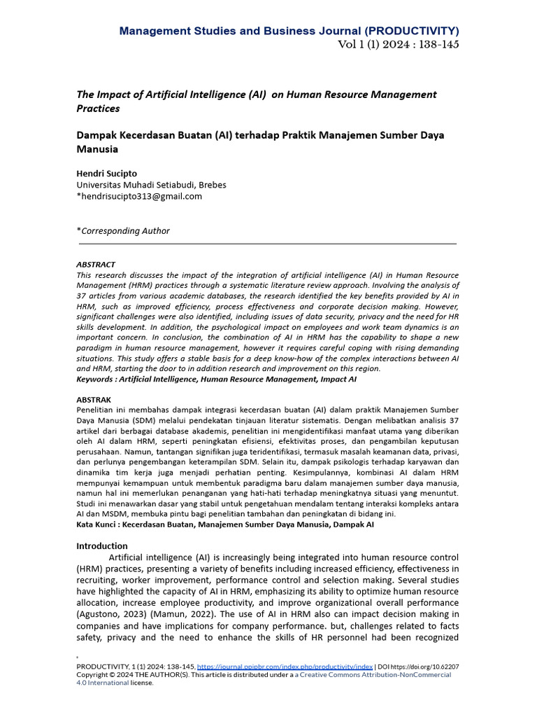 Manuscript+Template Docx+ | PDF | Artificial Intelligence | Intelligence (AI) & Semantics