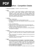LQ Ideathon Problem Statements | PDF | Accessibility | Usability