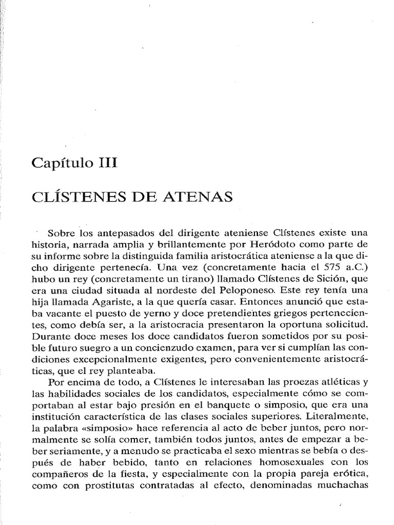 Clístenes de Atenas | PDF | Ciencias sociales
