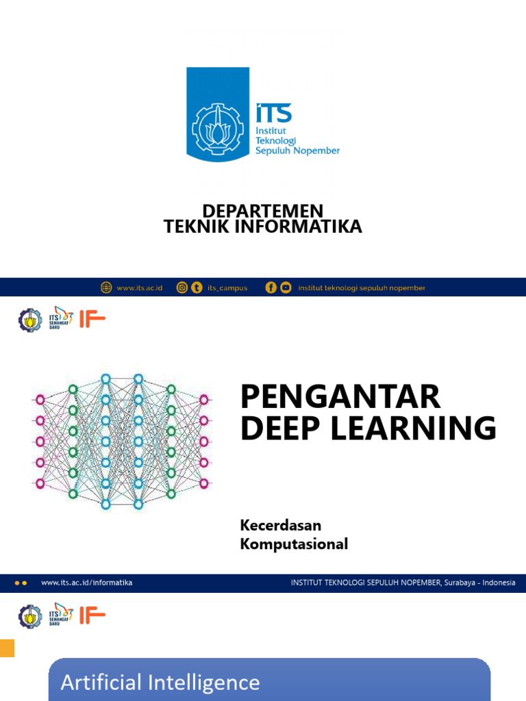 Pengantar Deep Learning | PDF