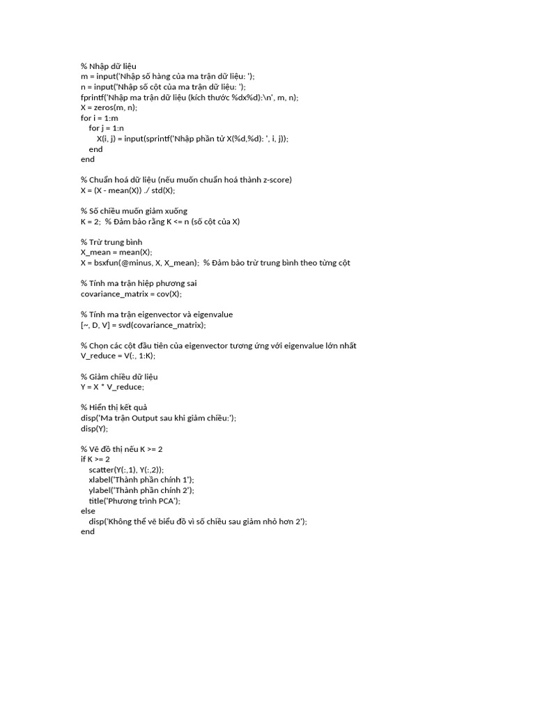Code Matlab DSTT | PDF