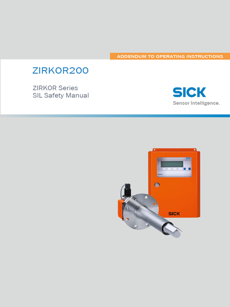 Addendum To Operating Instructions SIL Safety Manual en IM0080369 | PDF