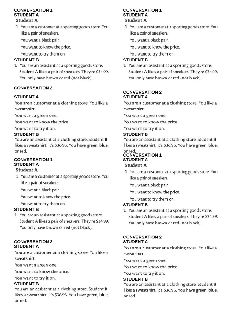 CONVERSATIONS | PDF | Foreign Language Studies | Science & Mathematics