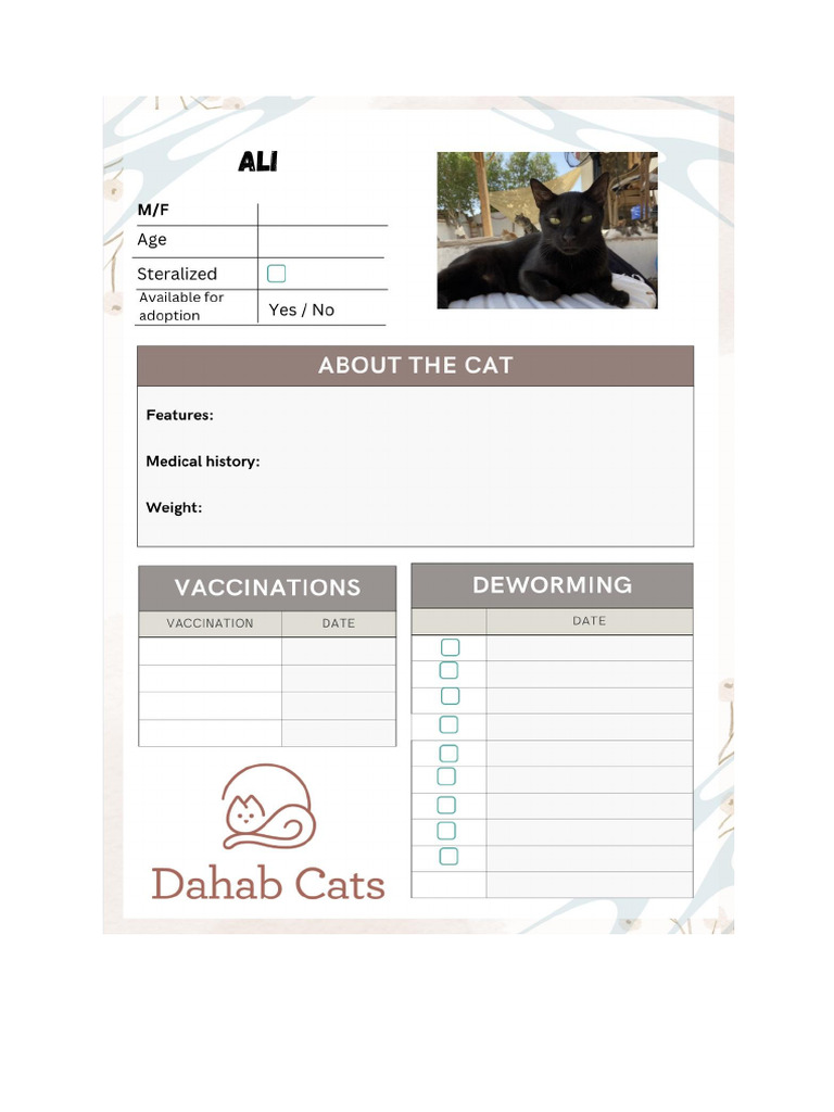 Cat Profiles GH | PDF