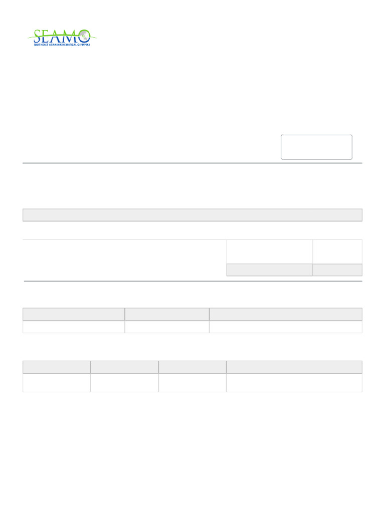 SEAMO Indonesia Invoice for Exam Payment | PDF | Invoice | Indonesian ...