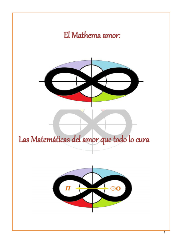 El Mathema Amor - Las Matemáticas Del Amor Que Todo Lo Cura | PDF ...