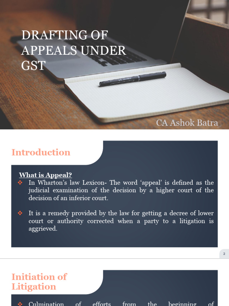 Drafting of Appeals | PDF | Appeal | Tribunal