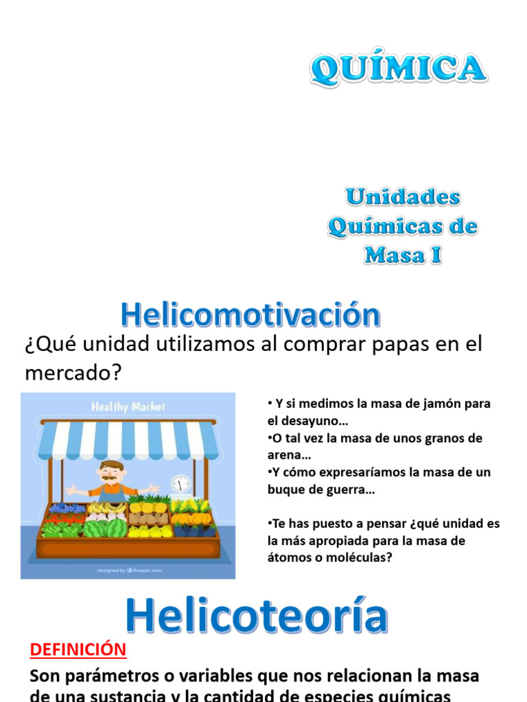 Unidades Quimicas de Masa Ii | PDF | Mole (Unidad) | Química