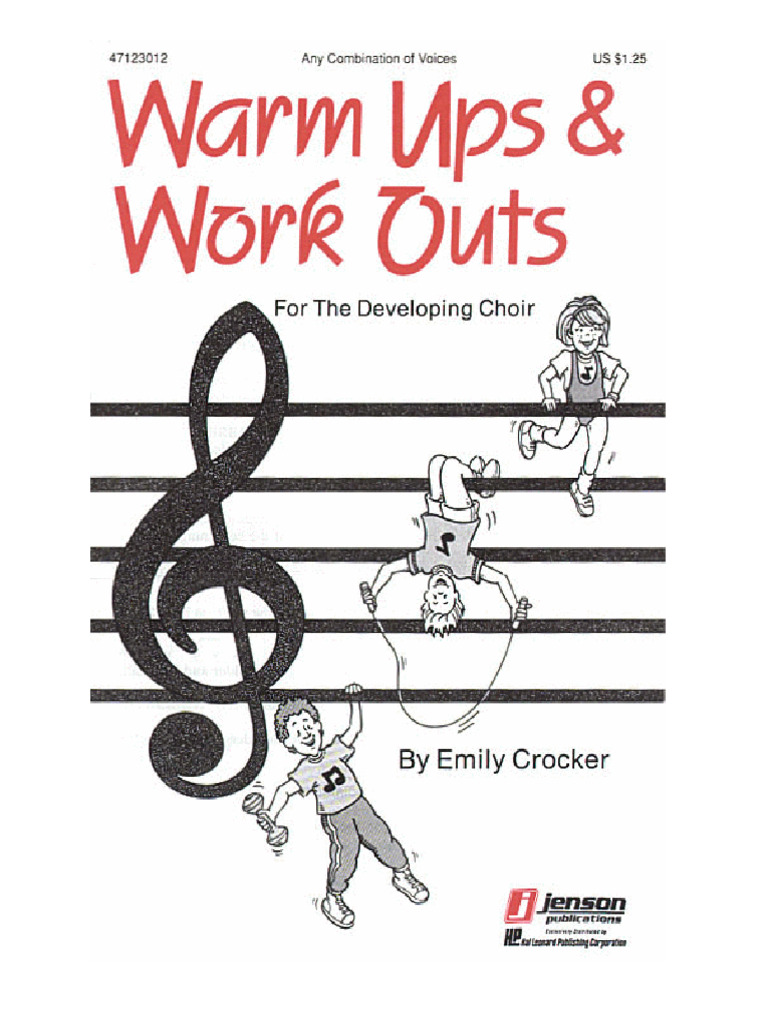 Choral Warm Ups | PDF