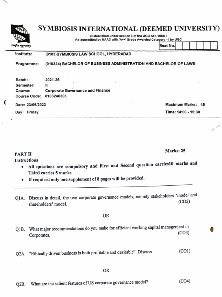 Semister-III 27-Oct-2023 | PDF | Kidnapping | Crimes