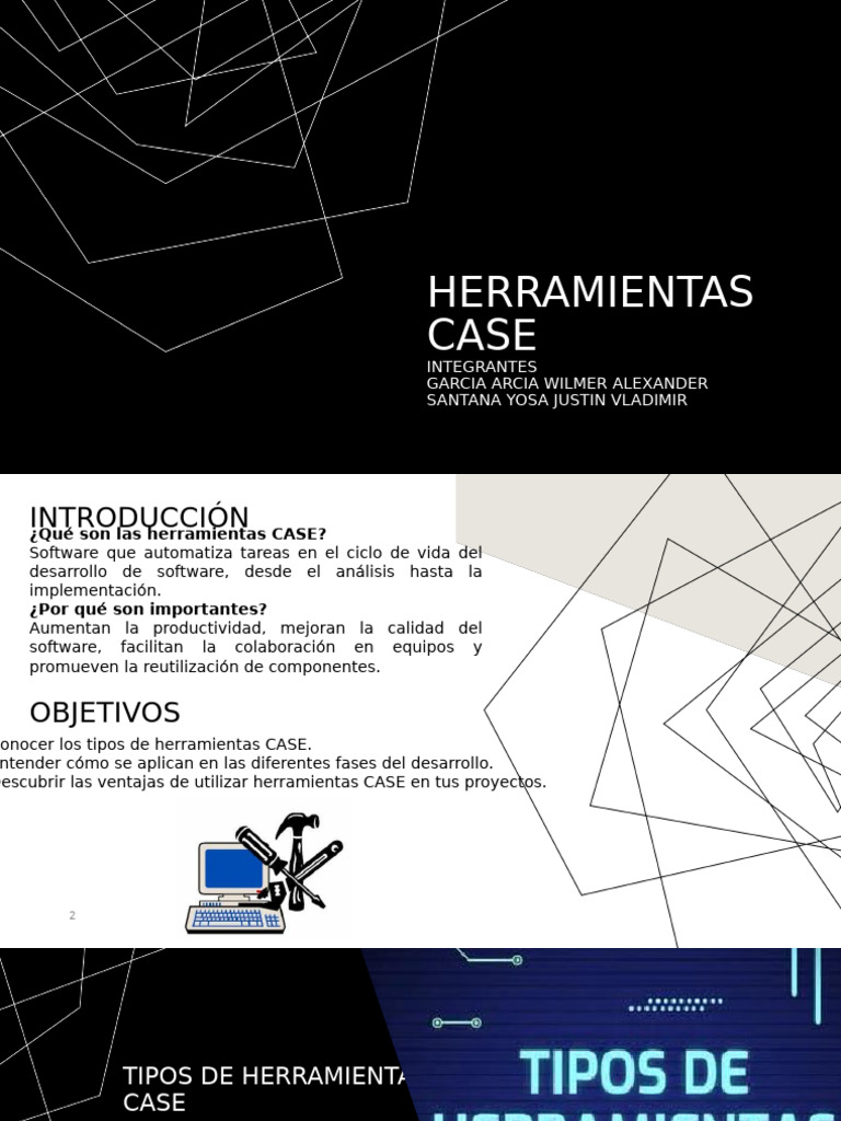 Herramientas Case | PDF | Software | Caso de uso
