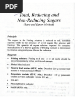 Lane-Eynon Method for Sugar Analysis | PDF | Titration | Chemistry