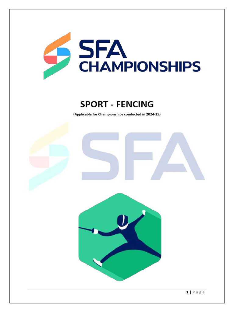 FENCING | PDF | Fencing