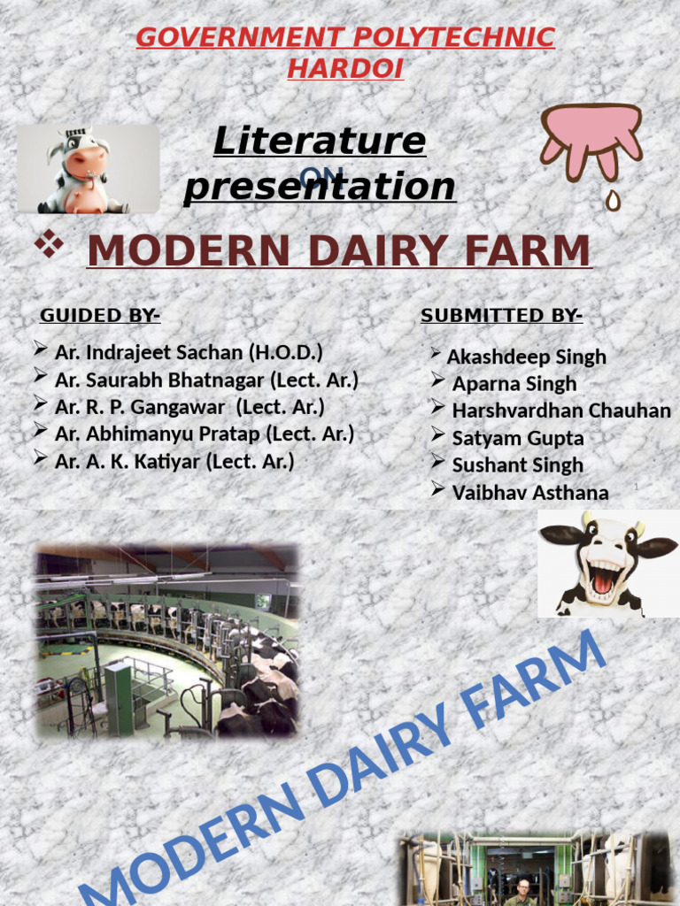 Modern Dairy Farm Design and Management | PDF | Dairy Cattle | Dairy ...