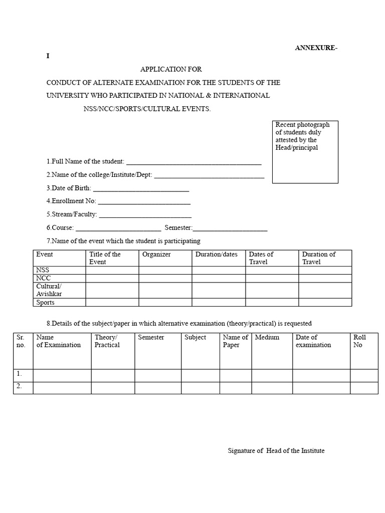 Rtmnu Re-Examination Form | PDF | Career & Growth | Science & Mathematics