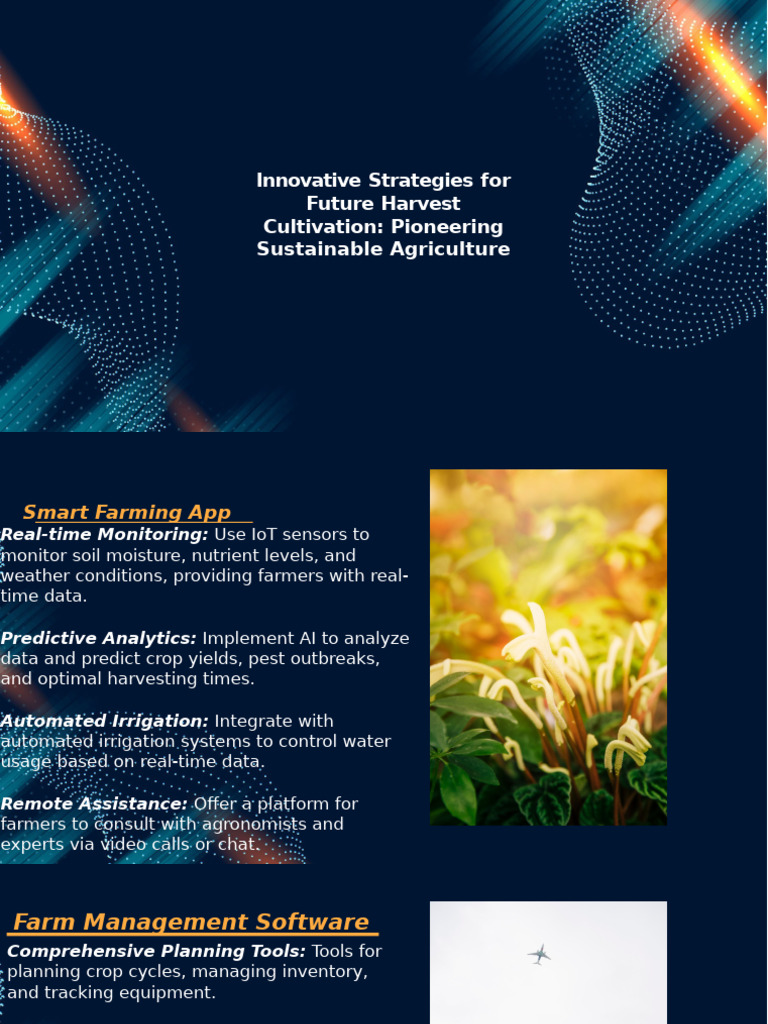 Innovative Strategies For Future Harves (Final 2.0) | PDF | Agriculture