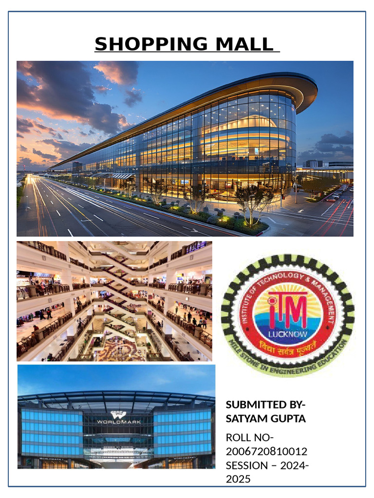 Overview of Shopping Mall Features | PDF | Retail | Shopping Mall