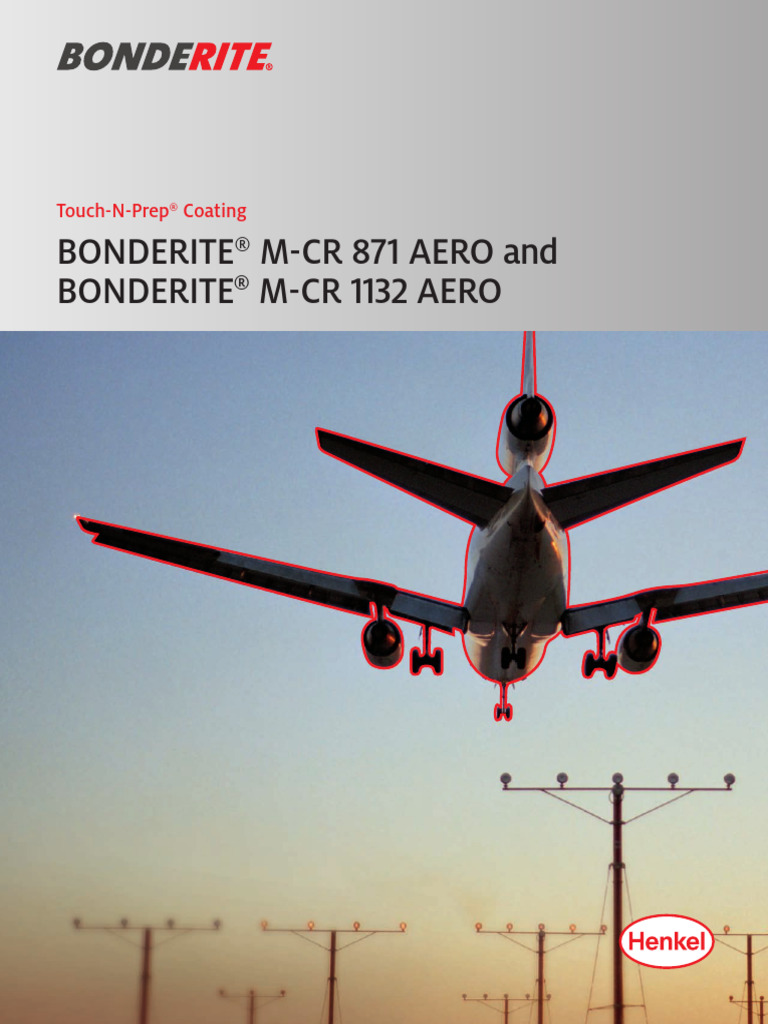 Brochure Touch N Prep Coating Bonderite mcr871 mcr1132 | PDF | Coating ...