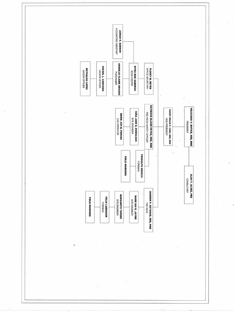 Fve - Organizational Chart | PDF