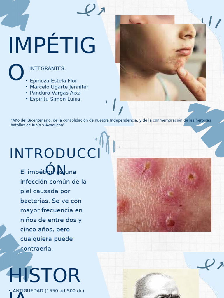 IMPÉTIGO | PDF | Especialidades Medicas | Medicina