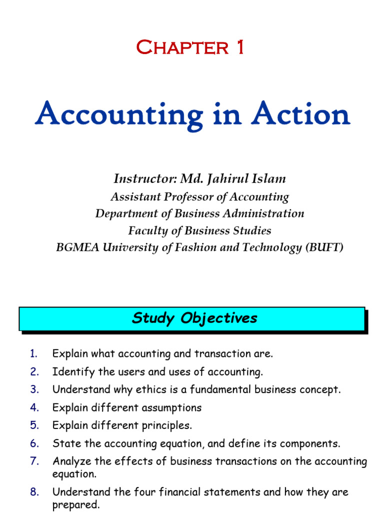 Introduction to Accounting Principles | PDF | Generally Accepted ...
