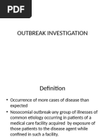 Outbreak Investigation Report Template - 3rd Edition IDSR | PDF ...