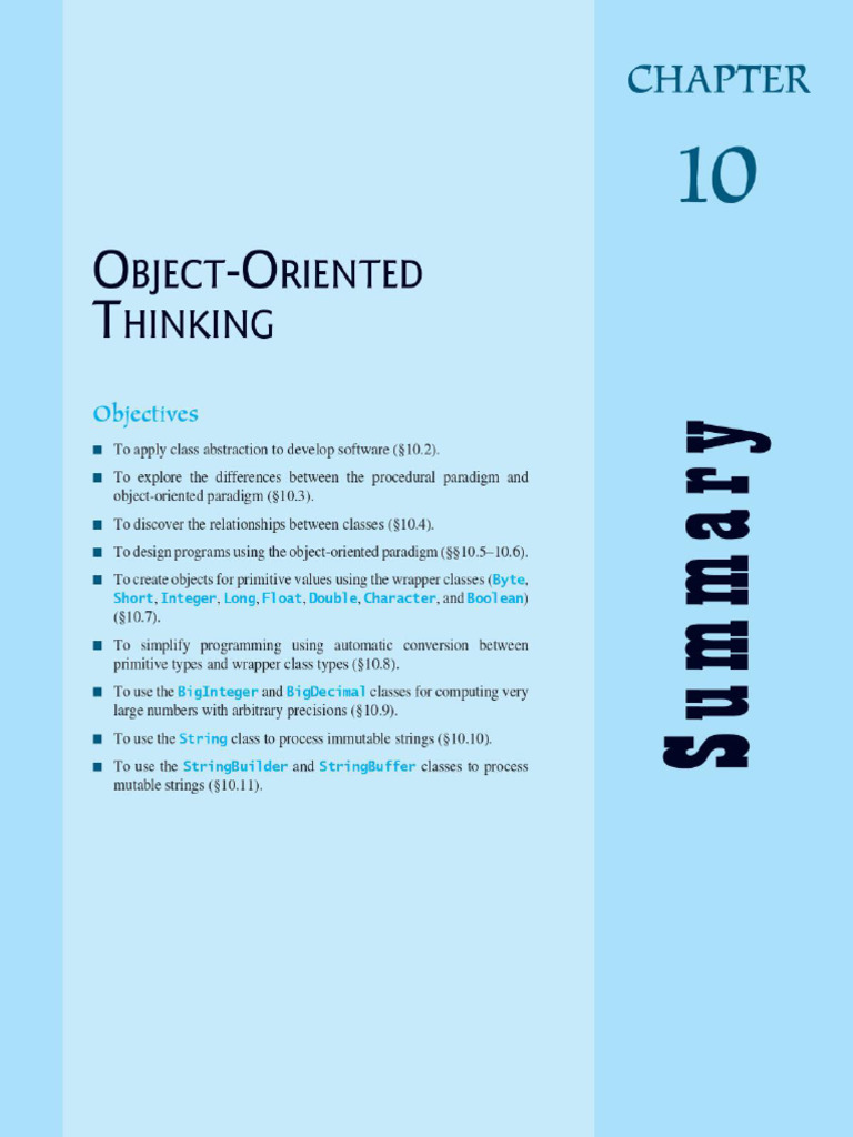 Chapter 10 | PDF | Data Type | Class (Computer Programming)