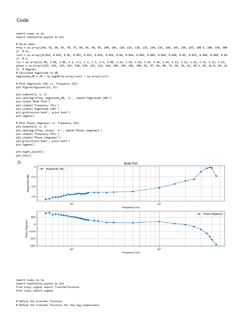 control_lab_4_code | PDF | Applied Mathematics | Signal Processing
