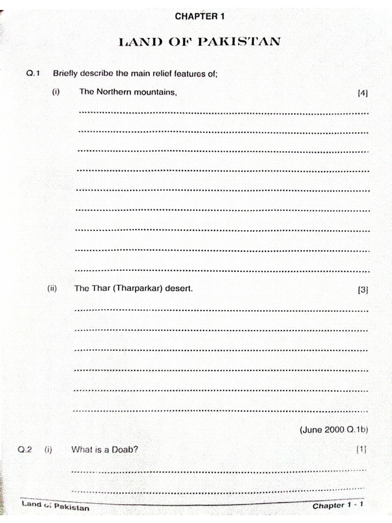 Land of Pakistan - Topical | PDF