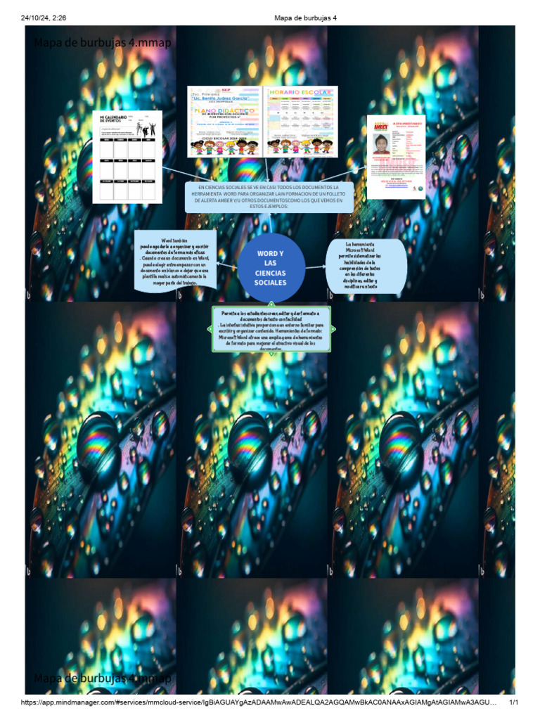 Mapa de Burbujas 5.1 | PDF | Microsoft Word | Software