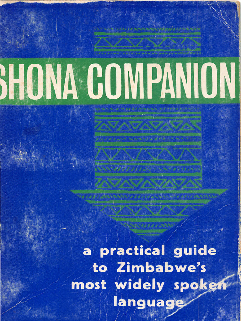 D Dale - Shona Companion - A Practical Guide To Zimbabwe's Most Widely ...