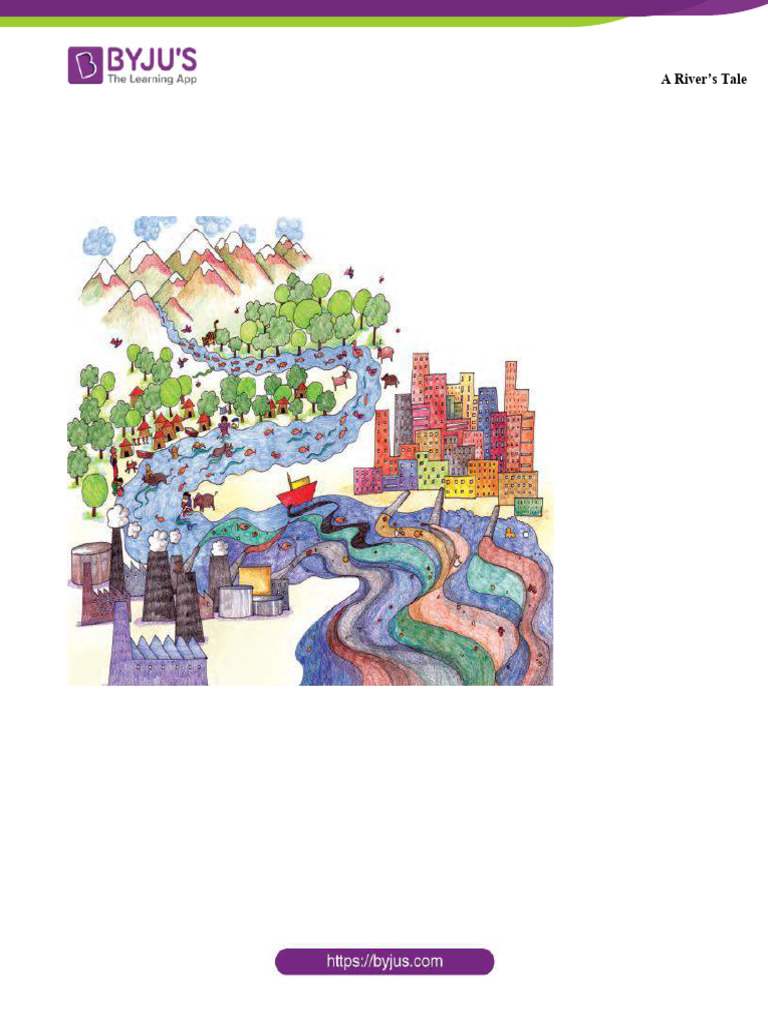 Class 4 EVS Chapter 13: A River's Tale Solutions | PDF | Water | Waste