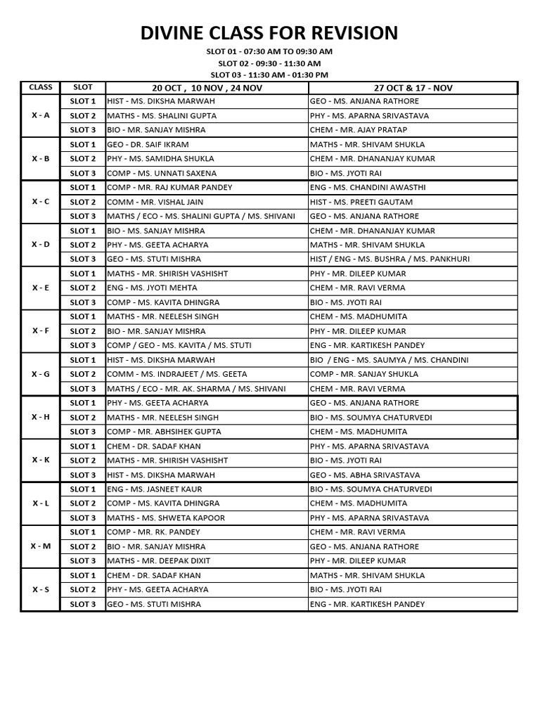 DIVINE CLASS ON HOLIDAY | PDF