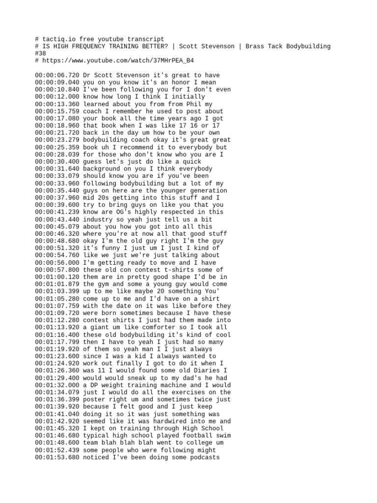 Scott Stephenson Interview | PDF