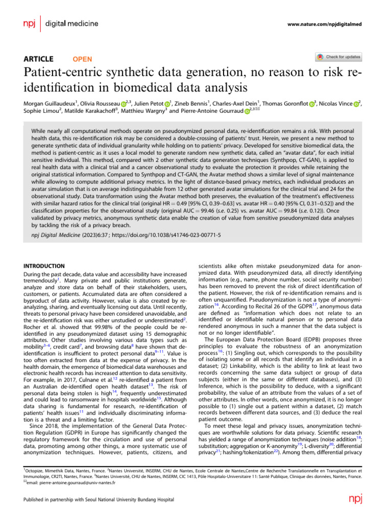2023 Article 771 | PDF | Statistics | Data